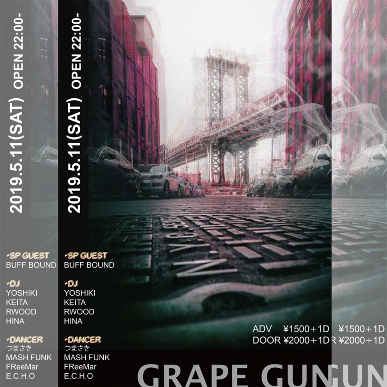GRAPE GUN - club CROWN OKAYAMA
